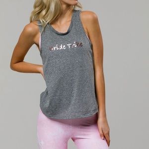 Onzie | Tops | Onzie Bridal Bride Tribe Graphic Tank Top Nwt | Poshmark